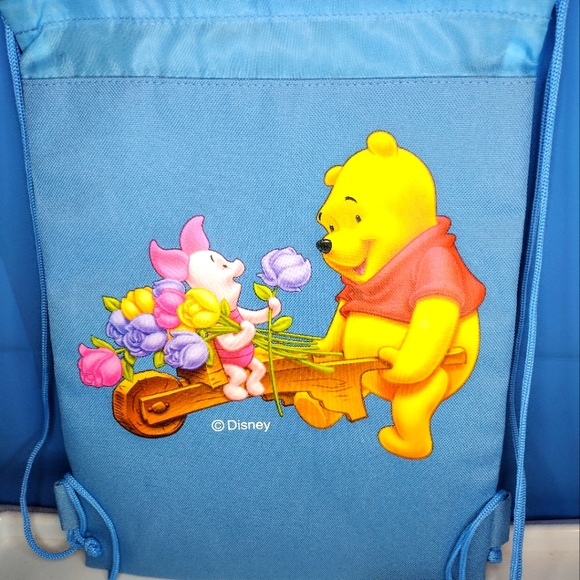 Disney | Accessories | Disney Winnie The Pooh Drawstring Totebackpack ...